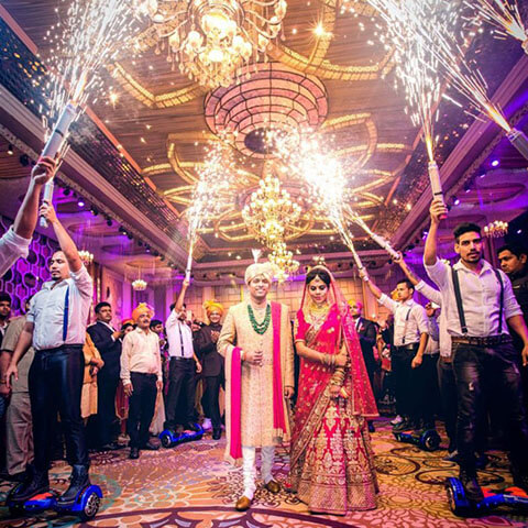 Bride and Groom Entry - Event Management Company in Delhi I Best Event ...